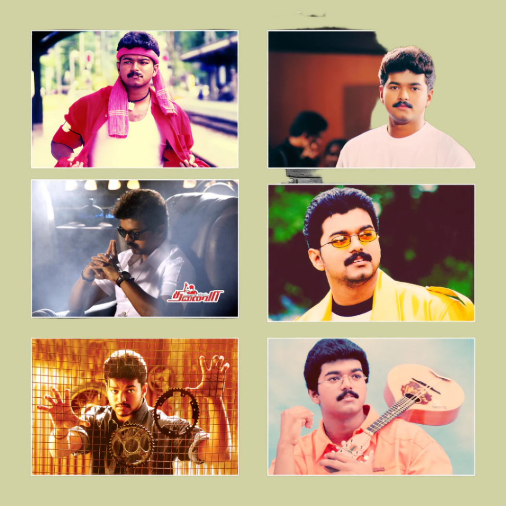 Vijay Thalapathy ALL movie posters | Pack of 35 posters | தளபதி விஜய் ...