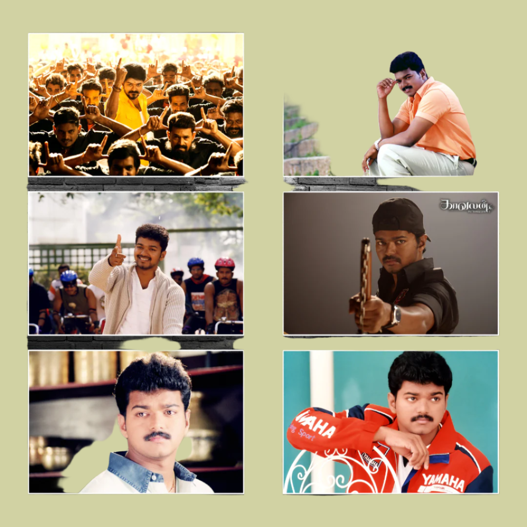 Vijay Thalapathy ALL movie posters | Pack of 35 posters | தளபதி விஜய் ...